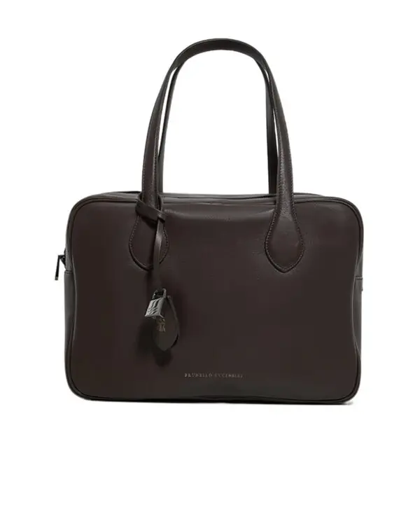 Brunello Cucinelli Letter Shoulder Bag