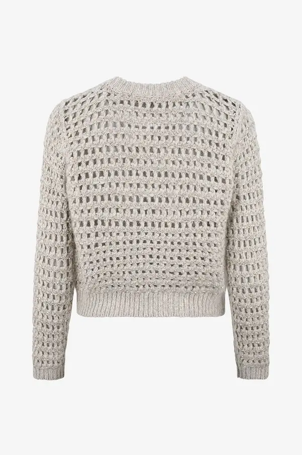 Brunello Cucinelli Long Sleeve Knit Top