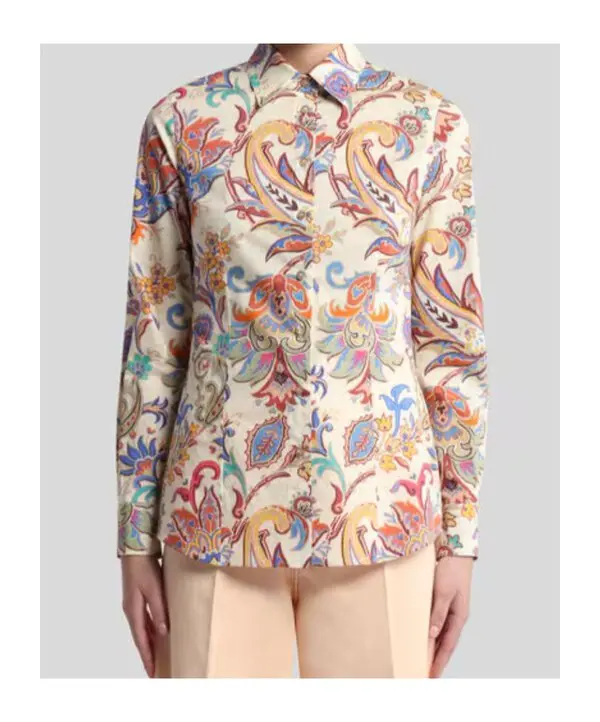 Etro Printed Poplin Shirt