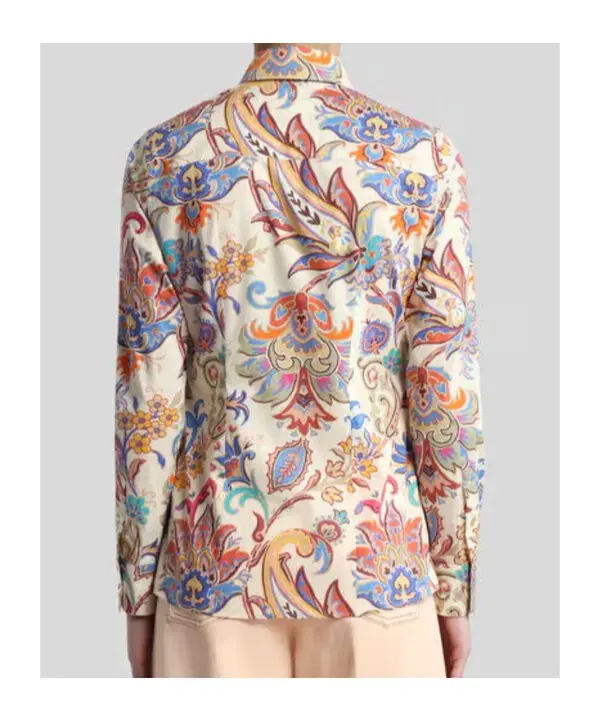 Etro Printed Poplin Shirt