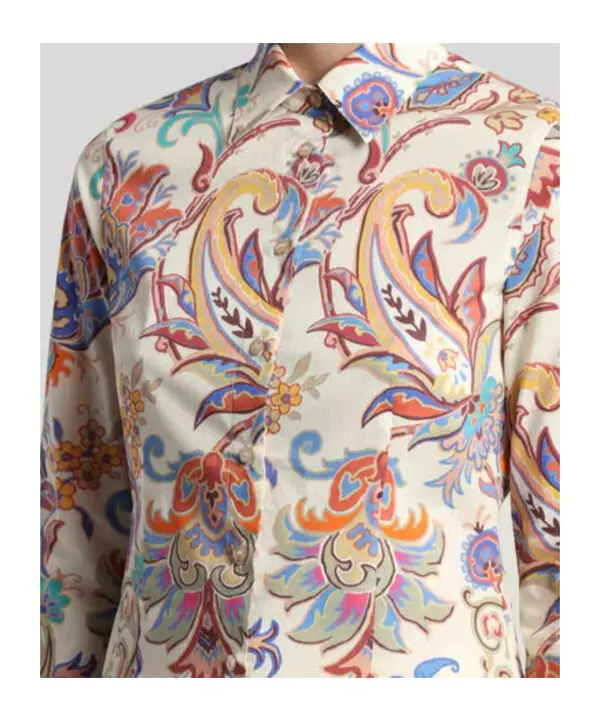 Etro Printed Poplin Shirt