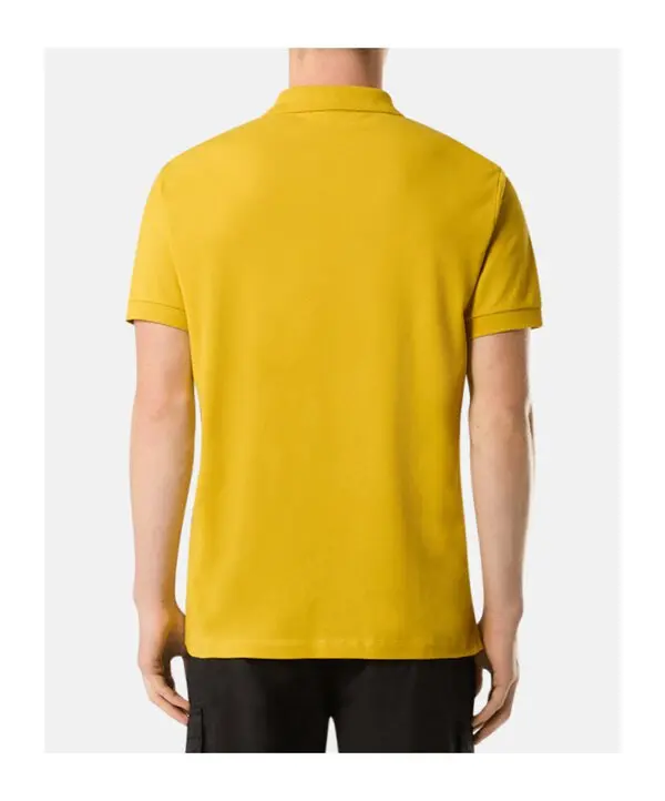 Stone Island Short-sleeved Polo Shirt - Mustard-colored