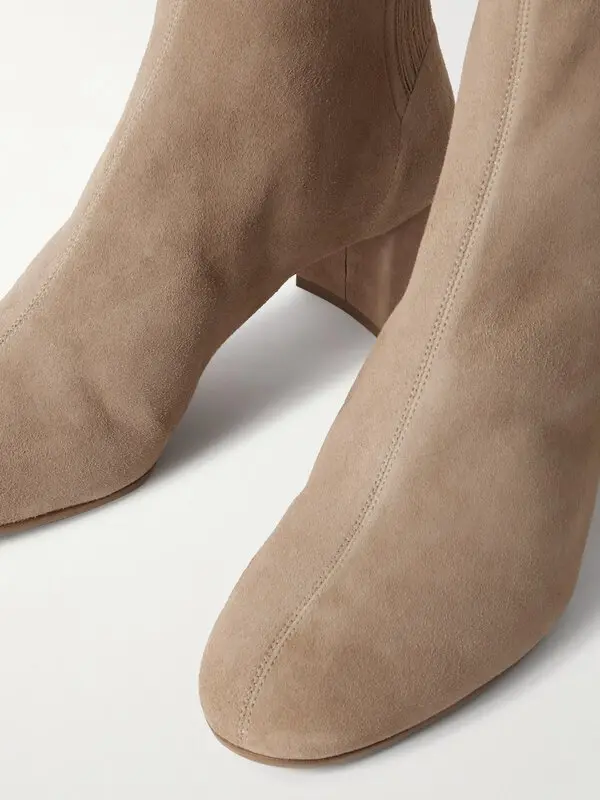 AQUAZZURA Saint Honore Blocked-heel Boots