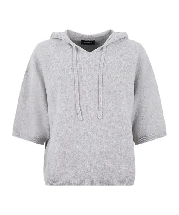 Fabiana Filippi Ribbed Knit Sweater - Granite