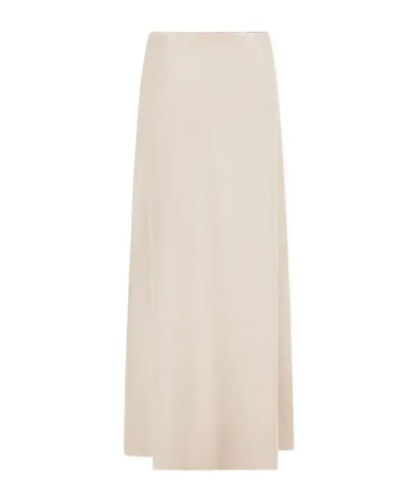 Herno Straight-cut Skirt With Draped Hem