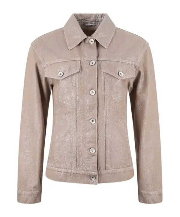 Brunello Cucinelli Collared Long-sleeved Casual Jacket