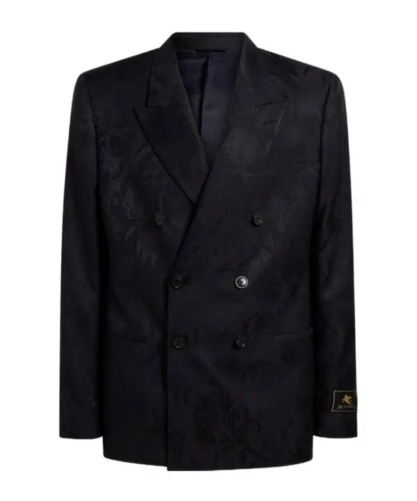 Etro Lapel Long-sleeved Suit Jacket