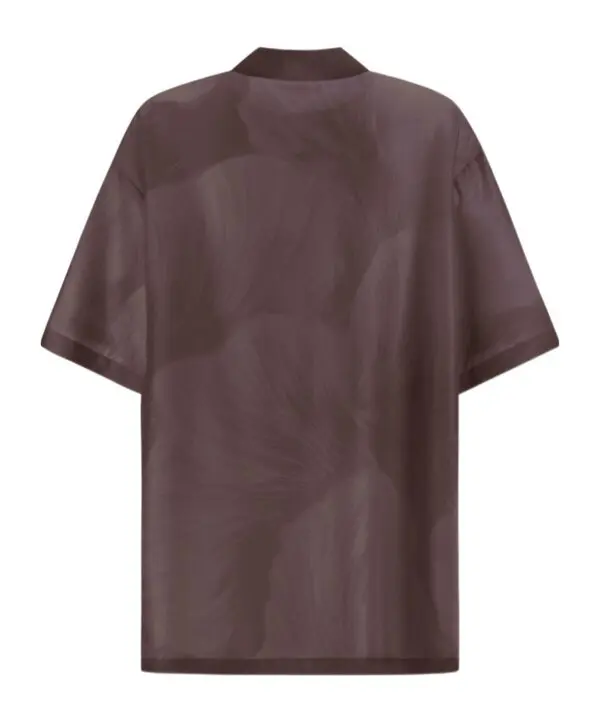 Herno Pure Silk Floral Print Resort Shirt