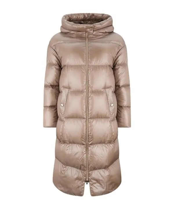 Herno Long-sleeved Hooded Down Jacket