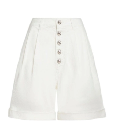 Etro Chevron High-waist Bermuda Shorts