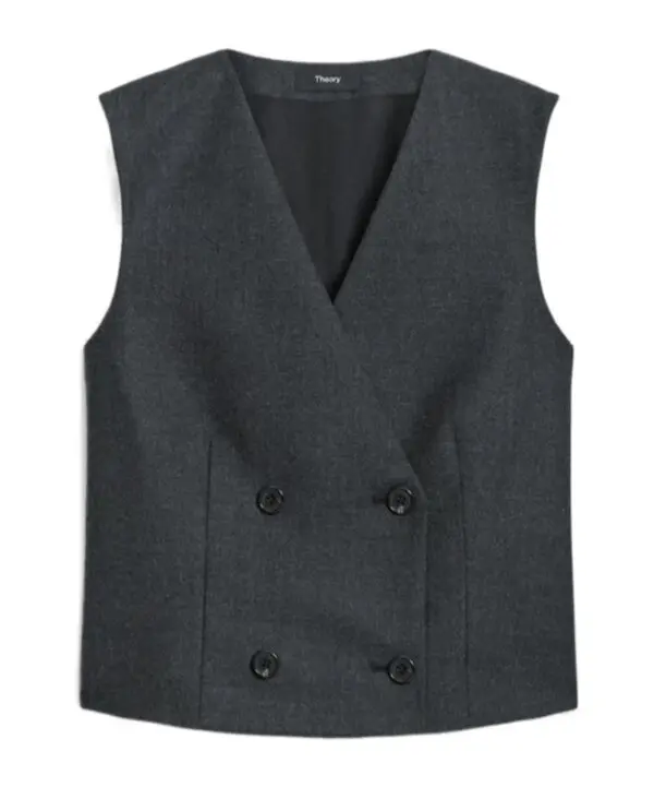 Theory Double-breasted Waistcoat