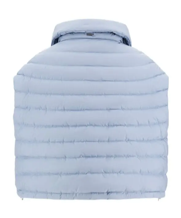 Herno Resort Vest In Lightweight Matt Nylon
