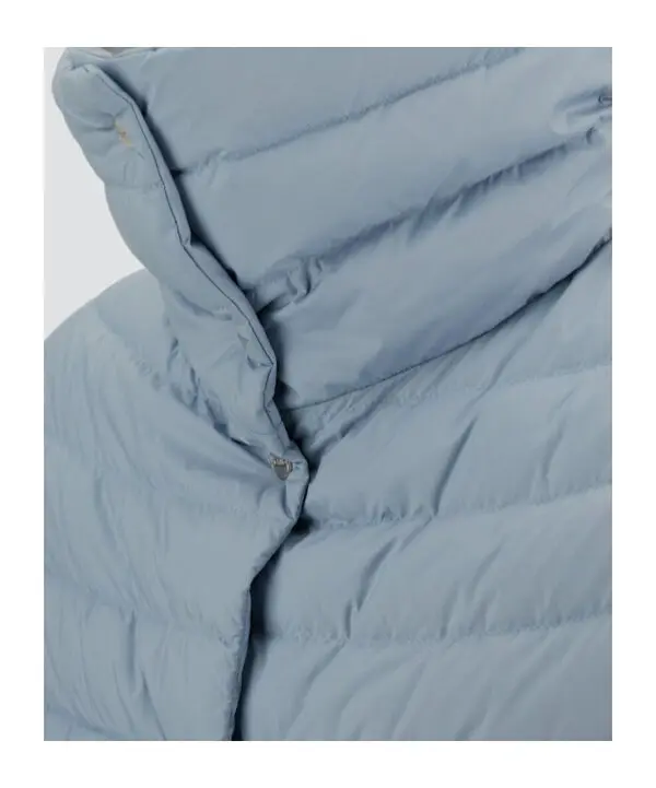 Herno Resort Vest In Lightweight Matt Nylon