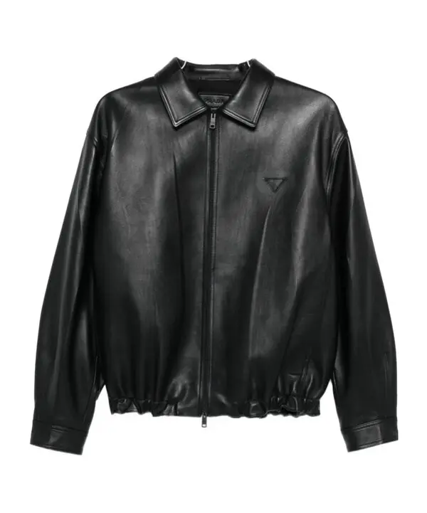 Prada Nappa Leather Jacket - Black