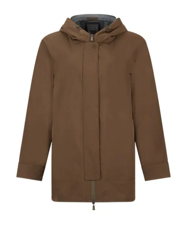Herno Zip-up Hooded Coat