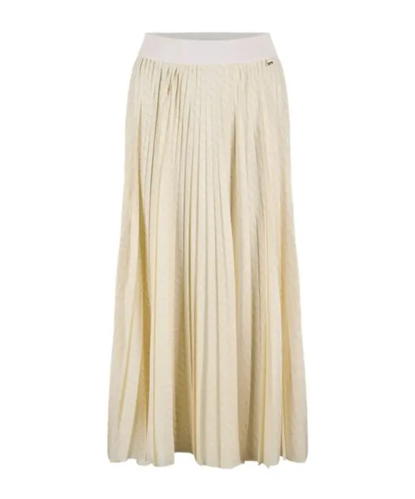 Herno Elastic Waist Midi Skirt