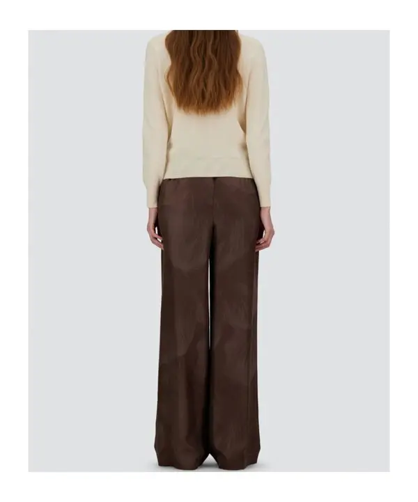 Herno Pure Silk Floral Print Resort Trousers