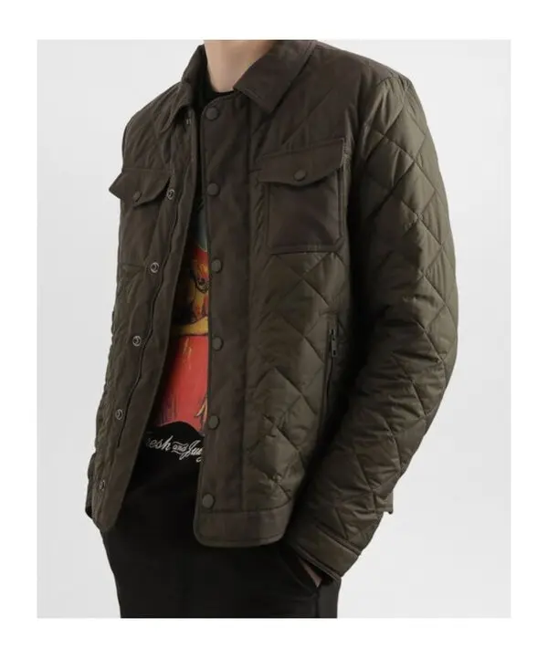 Dolce & Gabbana Quilted Flap-pocket Shirt Jacket
