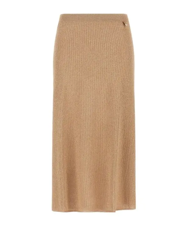 Herno Ribbed Midi Skirt