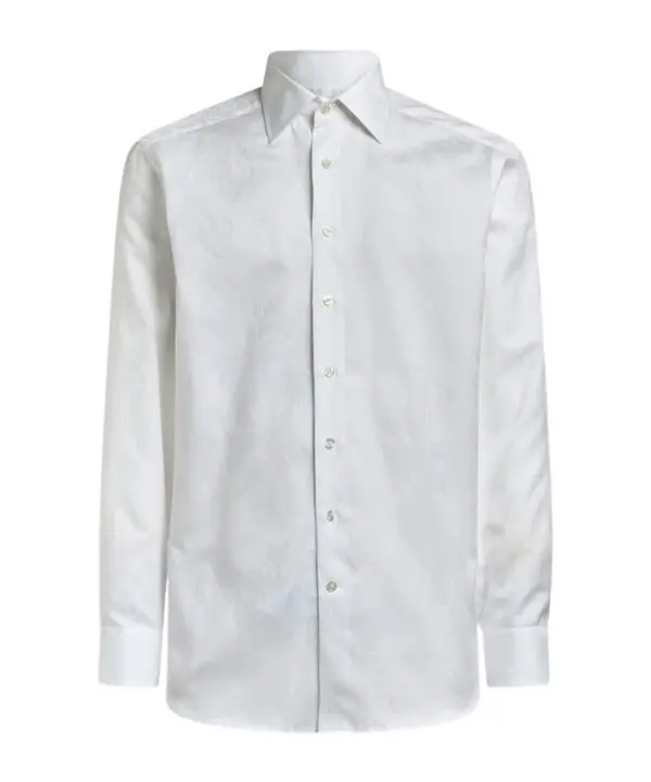 Etro Collared Long-sleeved Shirt