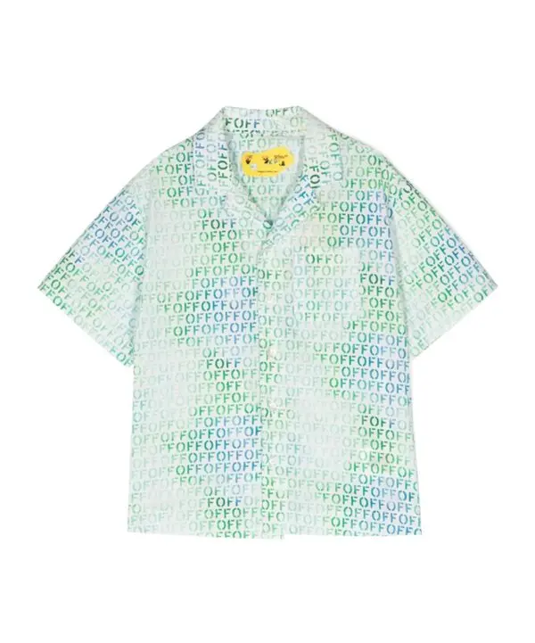 Off-White Logo-print Cotton Shirt