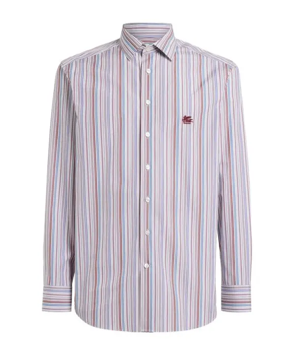 Etro Striped Cotton Shirt