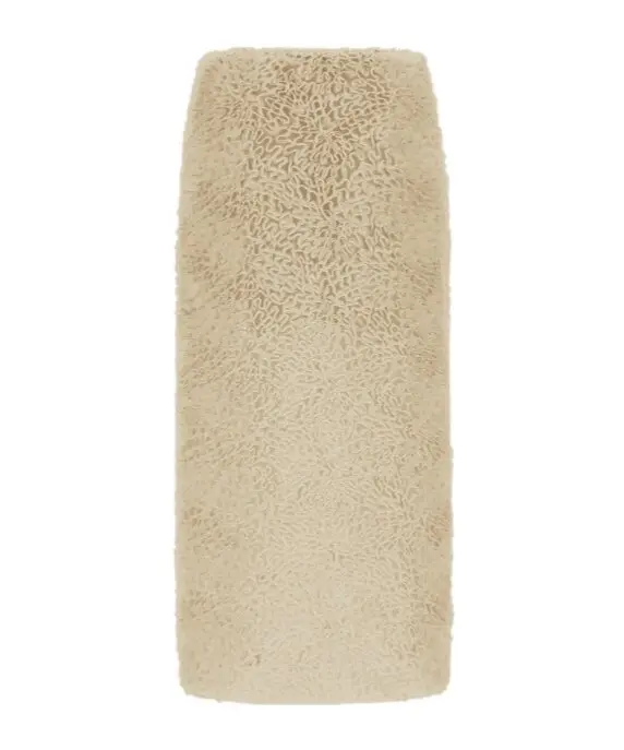 Herno Georgette Straight Skirt
