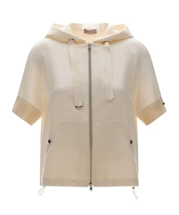Herno Hooded Zip-front Jacket