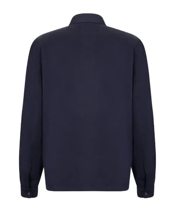 Herno Shirt-style Casual Jacket With Patch Pockets
