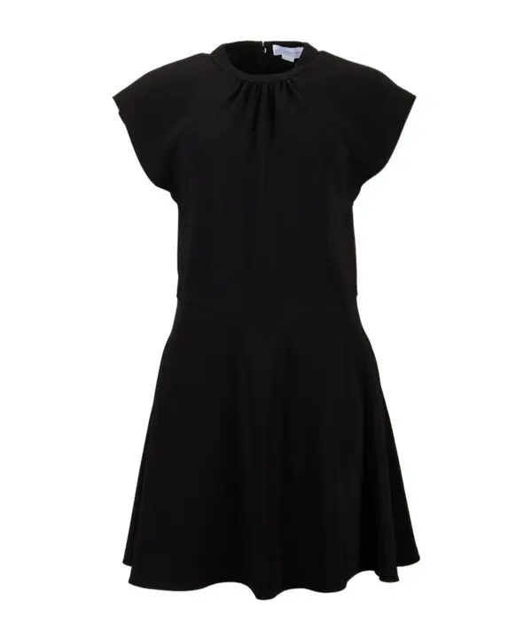 Stella McCartney Round Neck Dress - Black