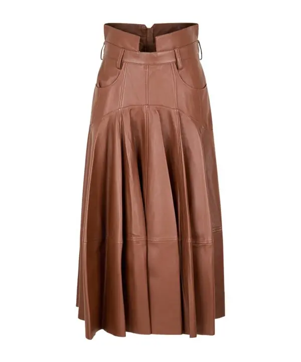Zimmermann Waistband Midi Skirt