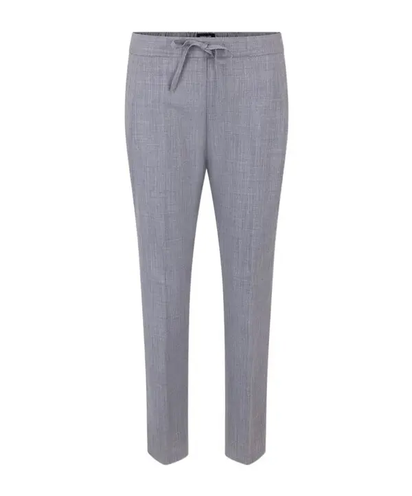 Fabiana Filippi Straight Leg Pleated Jogging Trousers - Gray