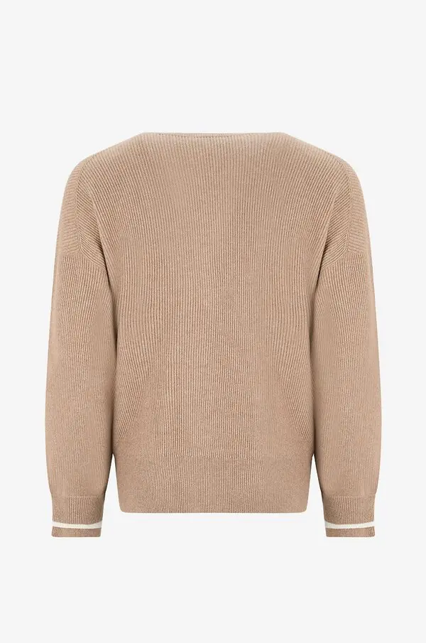 Brunello Cucinelli Long-sleeved Knitted Cardigan