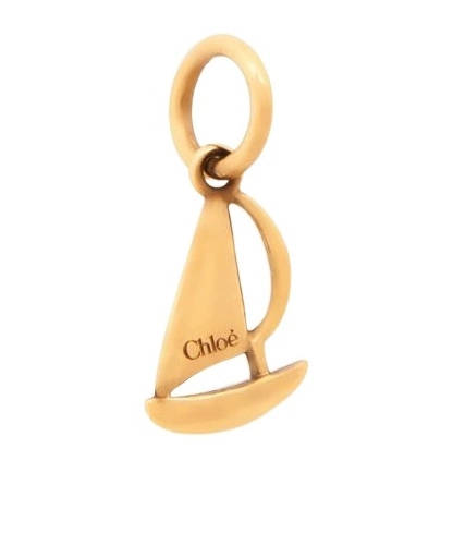 Chloé Sailboat Pendant Charm - Gold