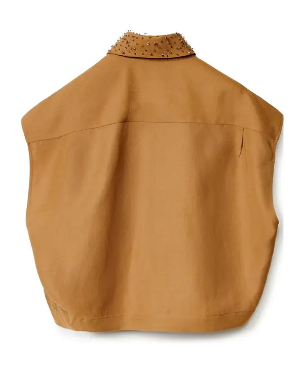 Fabiana Filippi Embellished Collar Shirt
