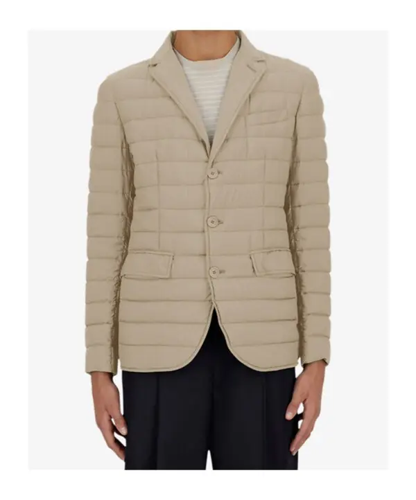 Herno Long-sleeved Quilted Cotton Coat