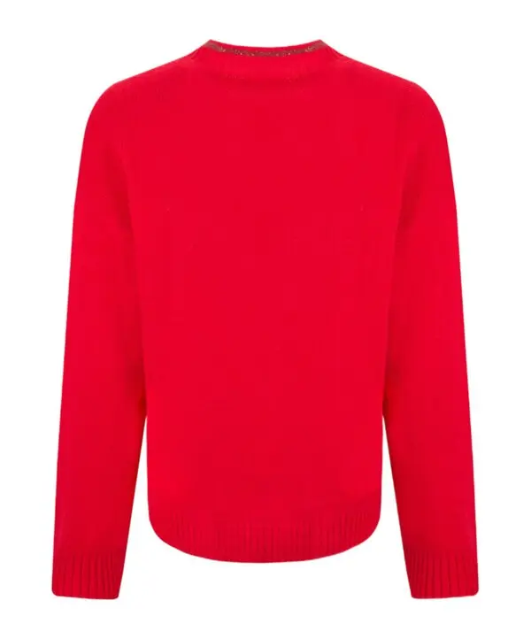 Fabiana Filippi Long-sleeved V-neck Sweater