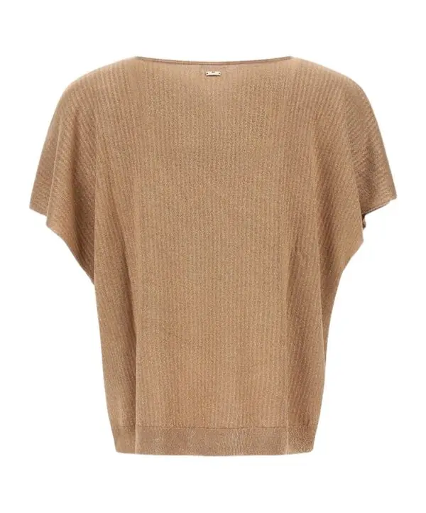 Herno V-neck Knit T-shirt
