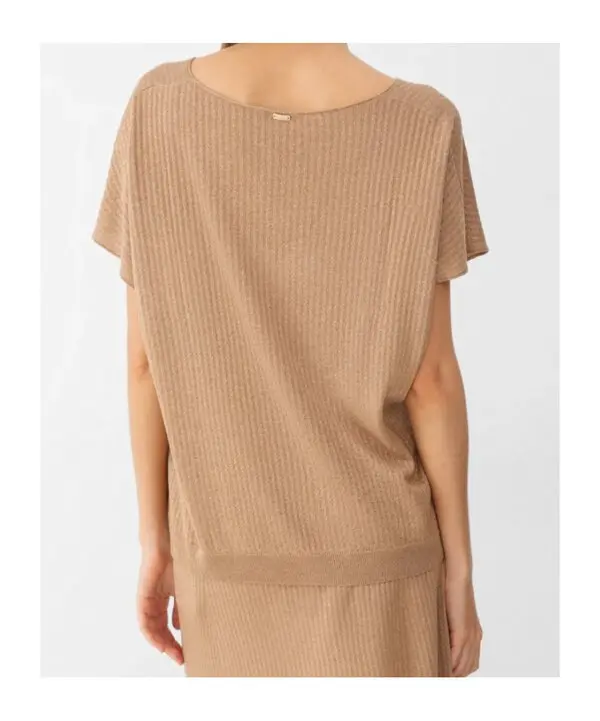 Herno V-neck Knit T-shirt