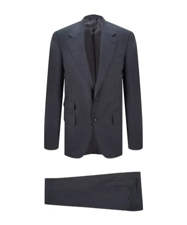 TOM FORD Long-sleeved Suit Jacket And Trousers Set