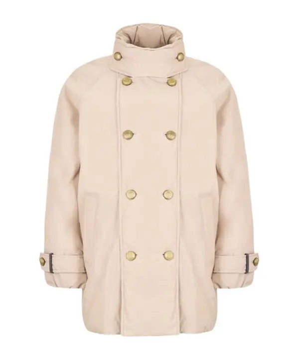 Brunello Cucinelli Long-sleeved Cotton-padded Jacket