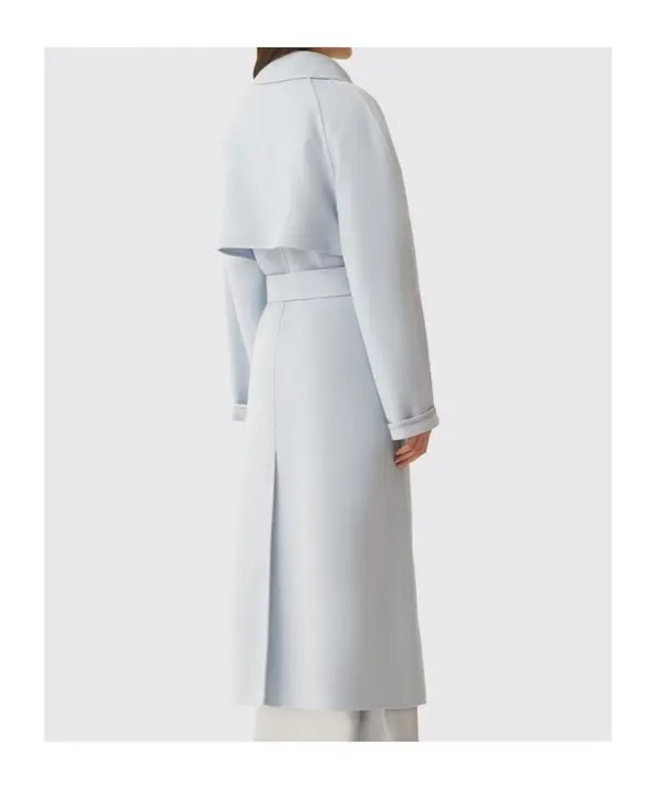 Fabiana Filippi Belted Long Coat - White
