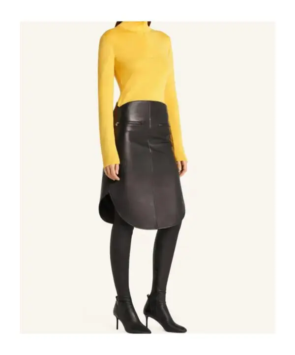 COURREGES High-neck Long-sleeve T-shirt
