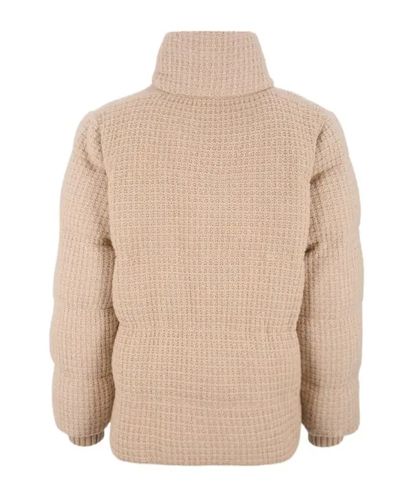 Fabiana Filippi Stand-up Collar Zipper Cotton Jacket