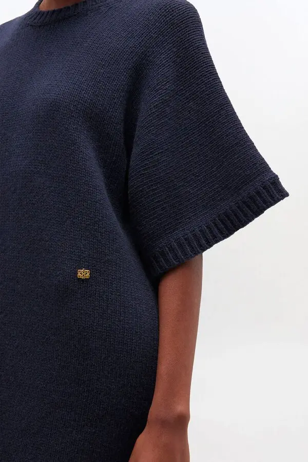 GANNI Wool Mix Dress