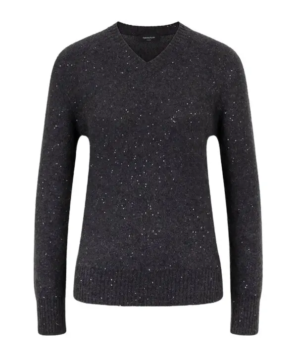 Fabiana Filippi Sequined V-neck Jumper