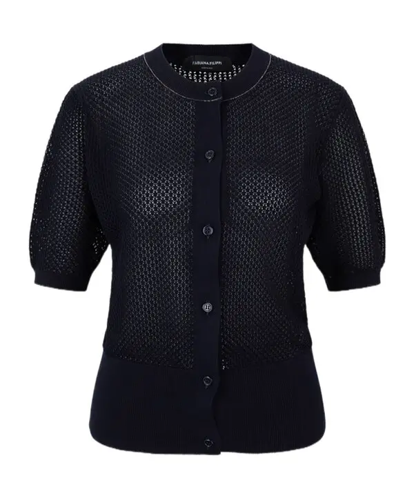 Fabiana Filippi Crew Neck Cardigan