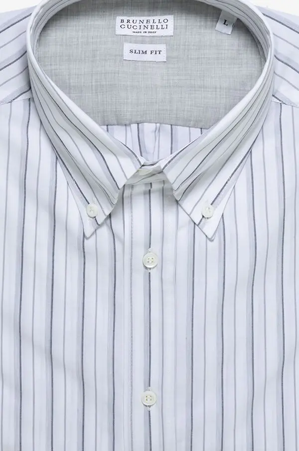 Brunello Cucinelli Striped Shirt