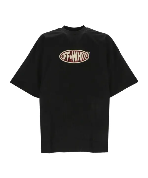 Off-White Logo Printed Crewneck T-shirt