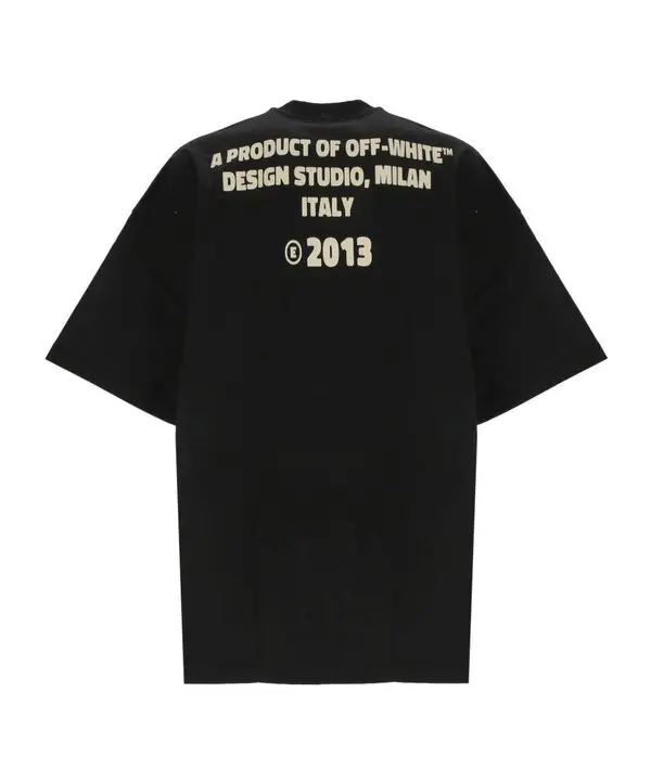 Off-White Logo Printed Crewneck T-shirt